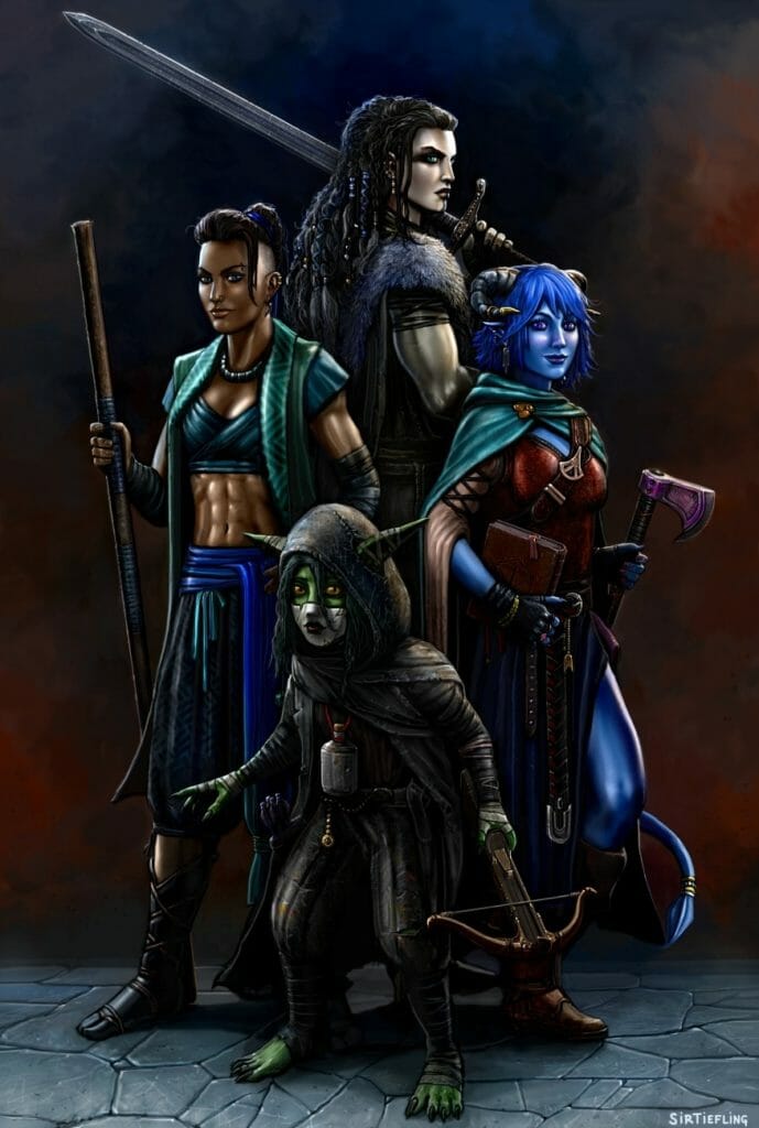 SirTiefling.deviantart | Critical Role