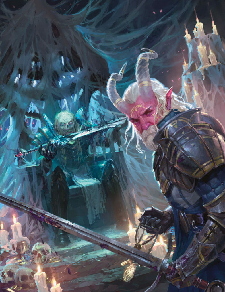 UNDEAD KNIGHT-TIEFLING ADVENTURER [CLINT CEARLEY] 1600px | Critical Role