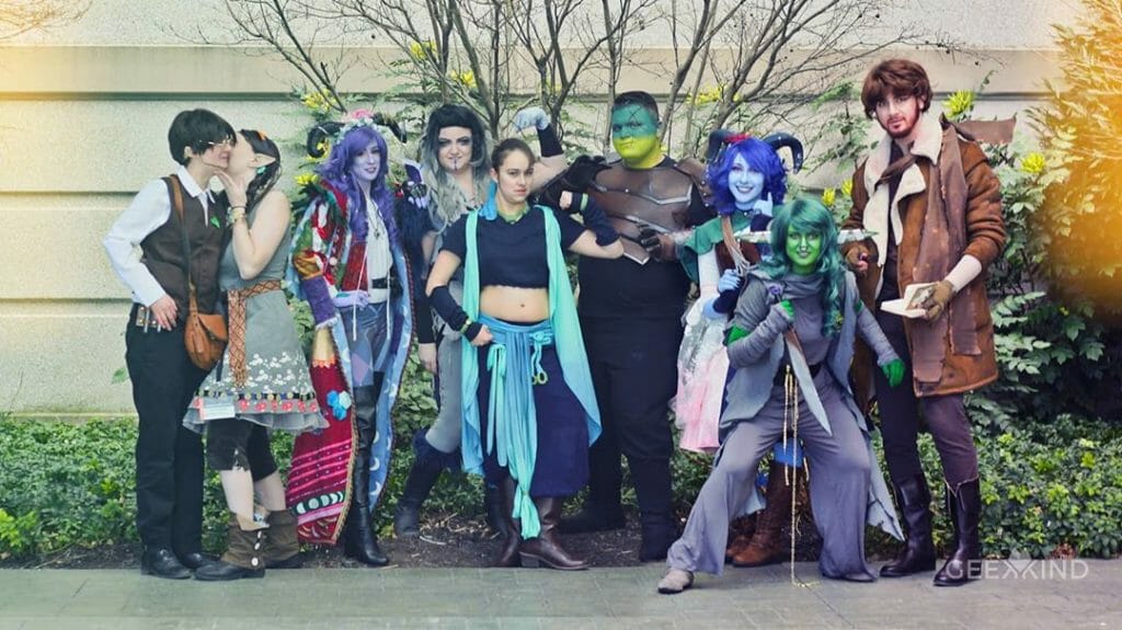 Mighty Nein group | Critical Role