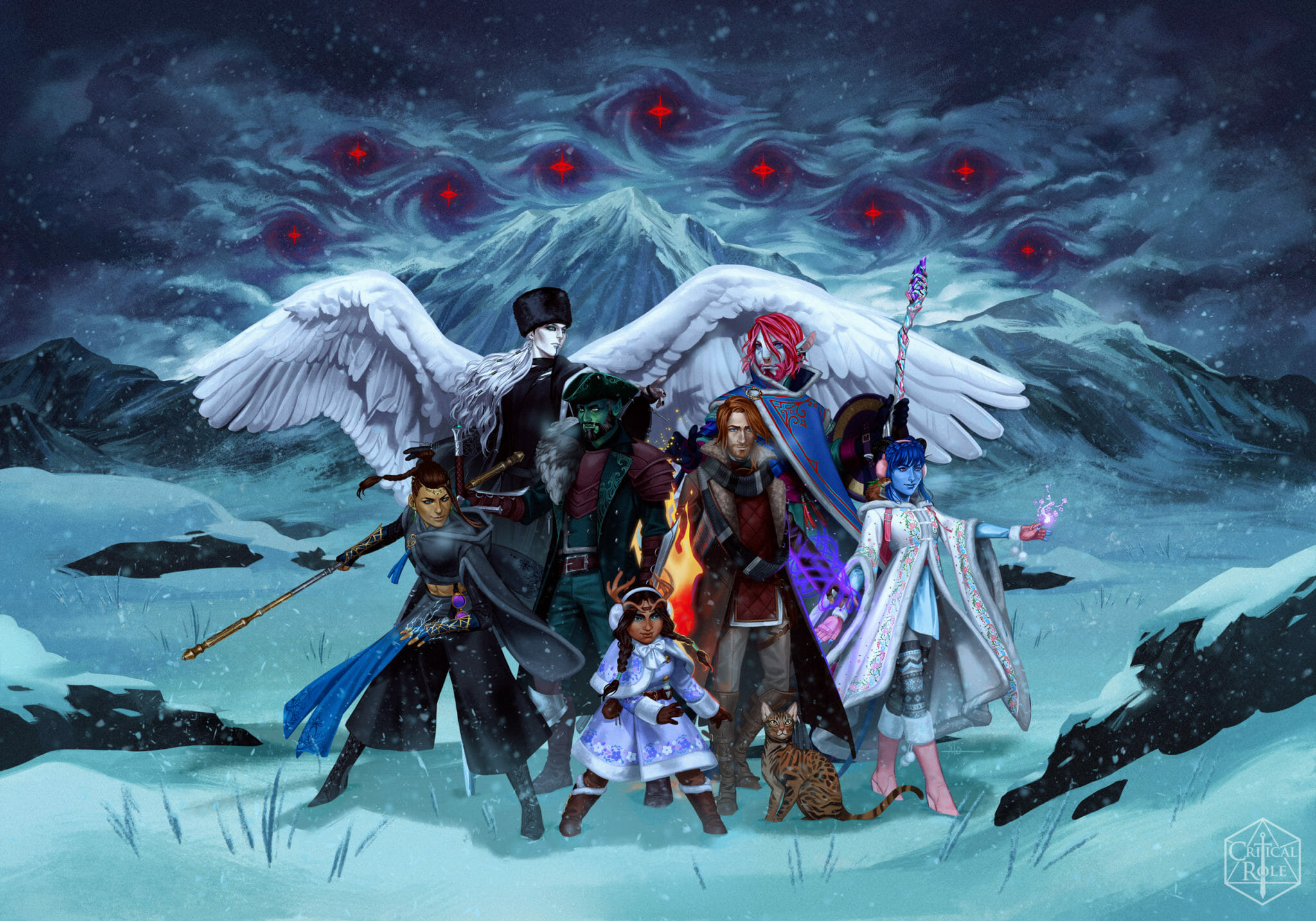 HYPE: Check out the Mighty Nein’s Official Winter Looks by Ariana Orner ...