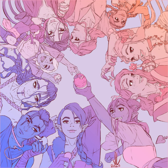 FAN ART GALLERY: Oh Dear, Molaesmyr | Critical Role