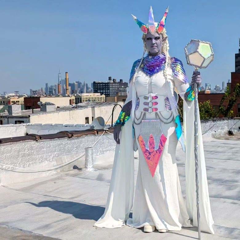 Bright Queen Cosplay Makeup_costume_props all made by me @haley.rad on ...