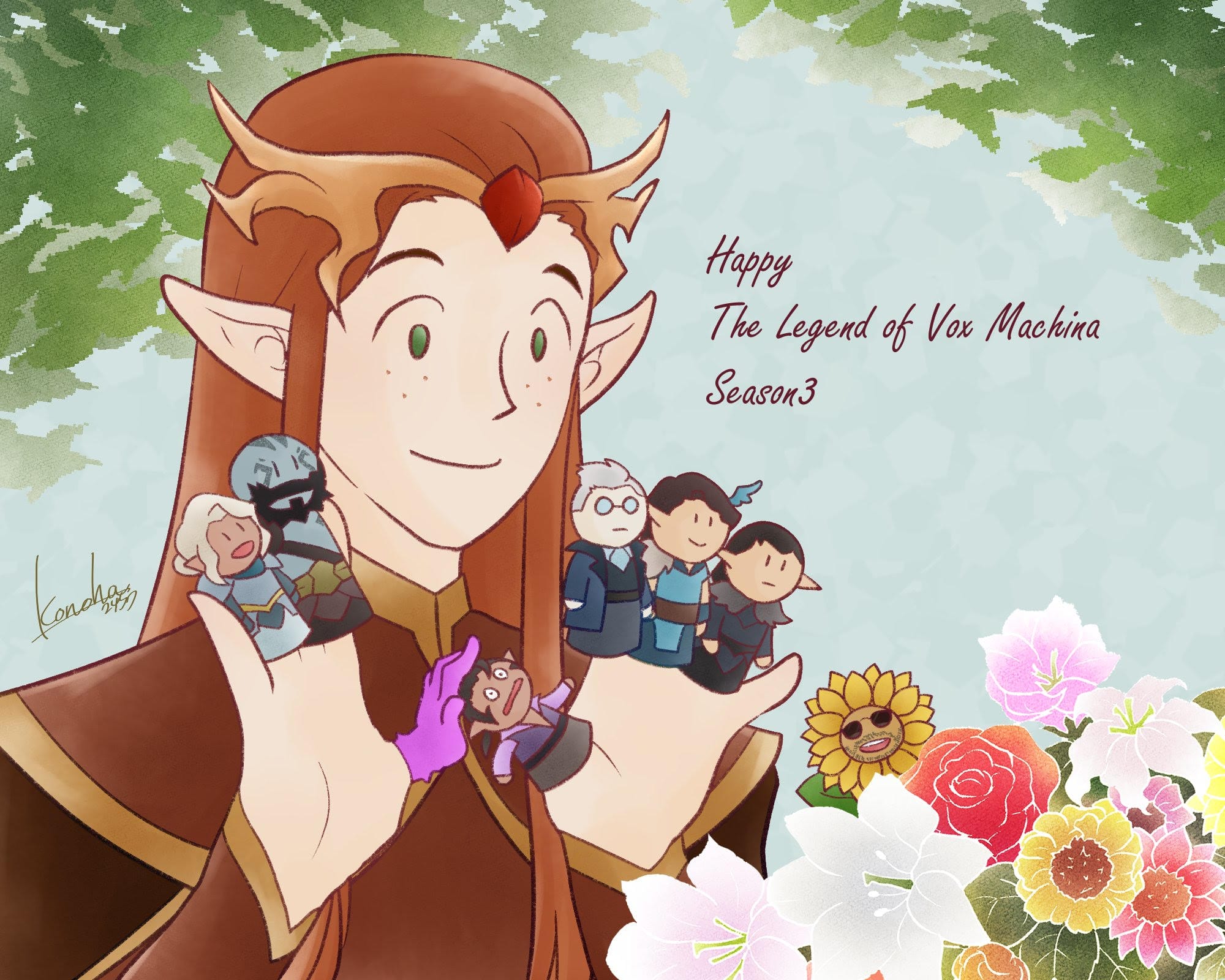 FAN ART GALLERY: HAND IN HAND | Critical Role