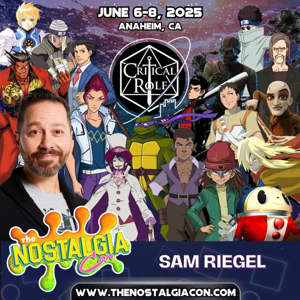 Sam Riegel at The Nostalgia Con 2025 | Critical Role